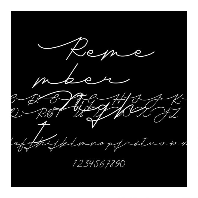 Remember Night字体免费下载和在线预览-印图网
